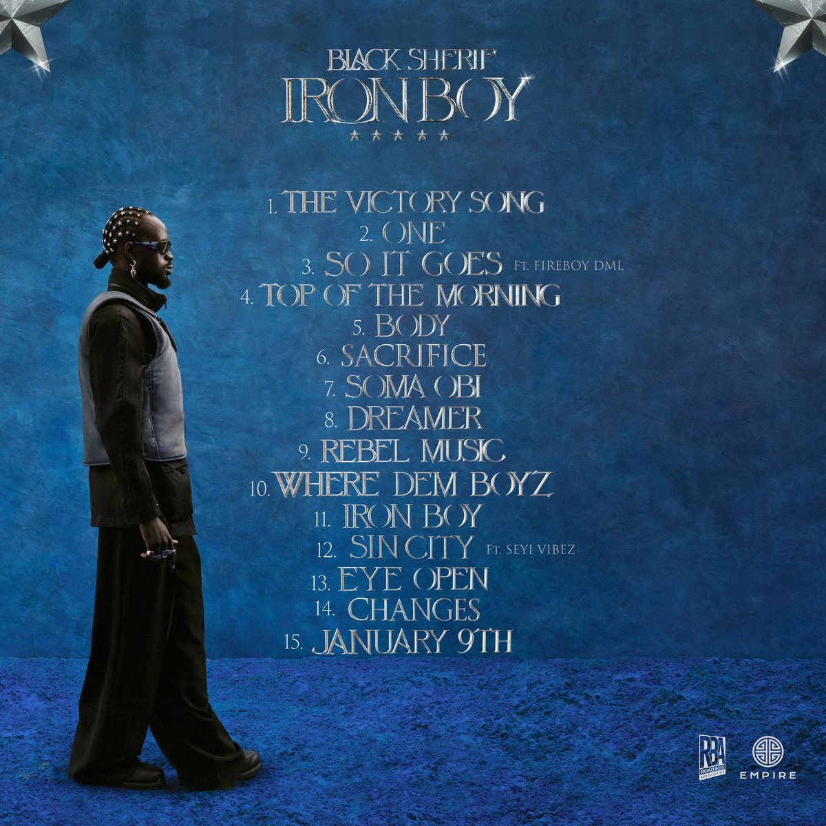 Black Sherif – Iron Boy (Full Album) | ZIP Download